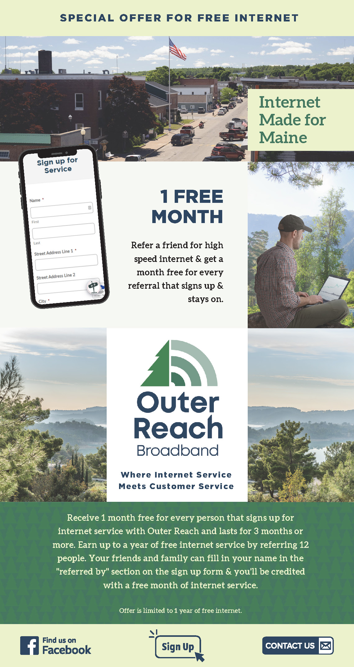 November Refer-a-Friend Special - Outer Reach Broadband